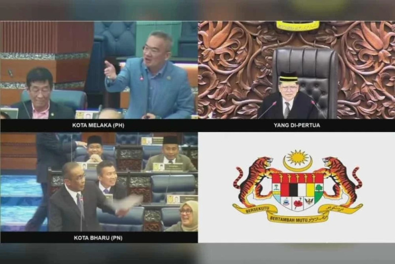 Opposition leadership dispute sparks pandemonium in Dewan Rakyat - Newswav